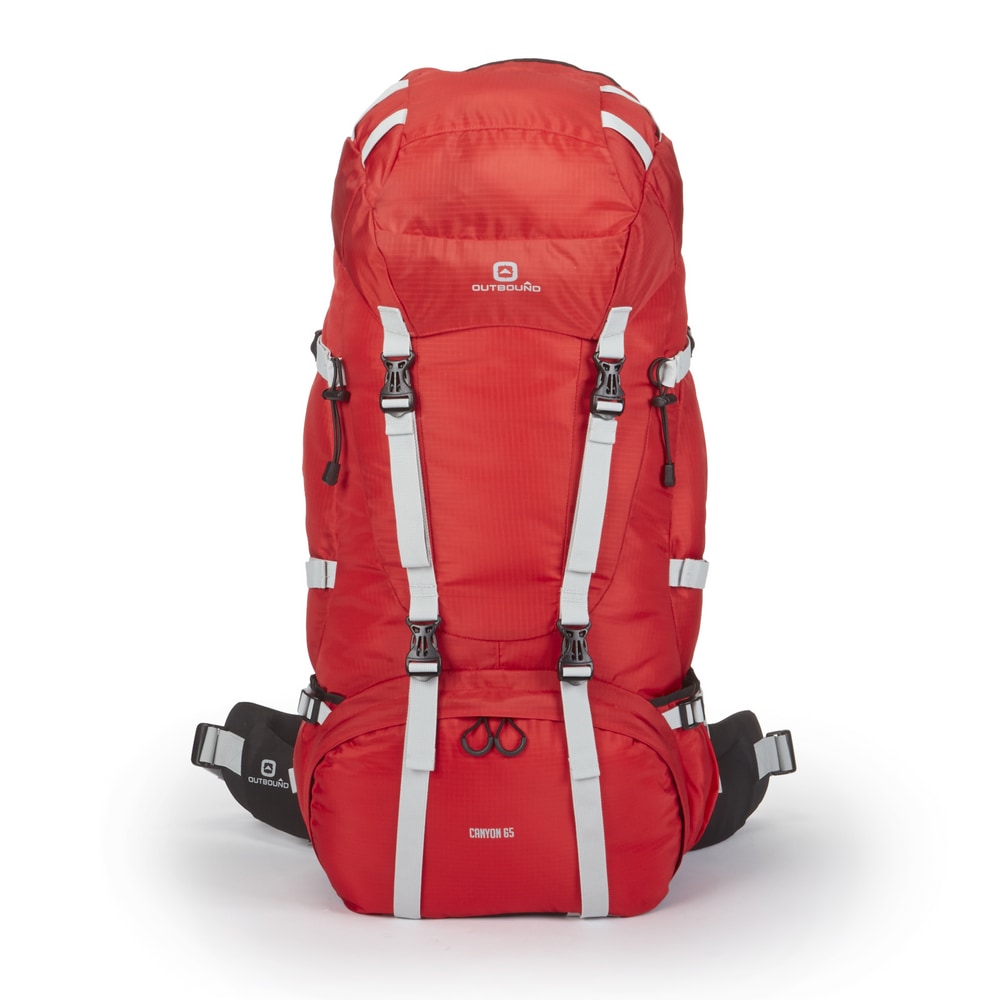 Outbound Canyon Lightweight 2-Compartment Backpack For Hiking/Camping ...