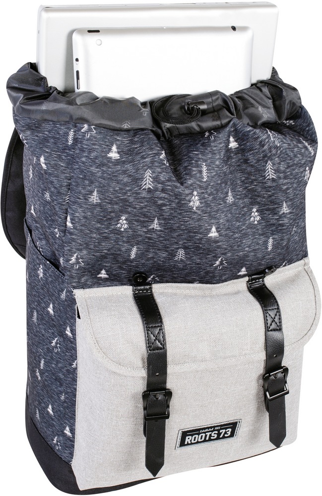 Roots Tree Print Youth Kids' Multi-Pocket Laptop Backpack For School ...