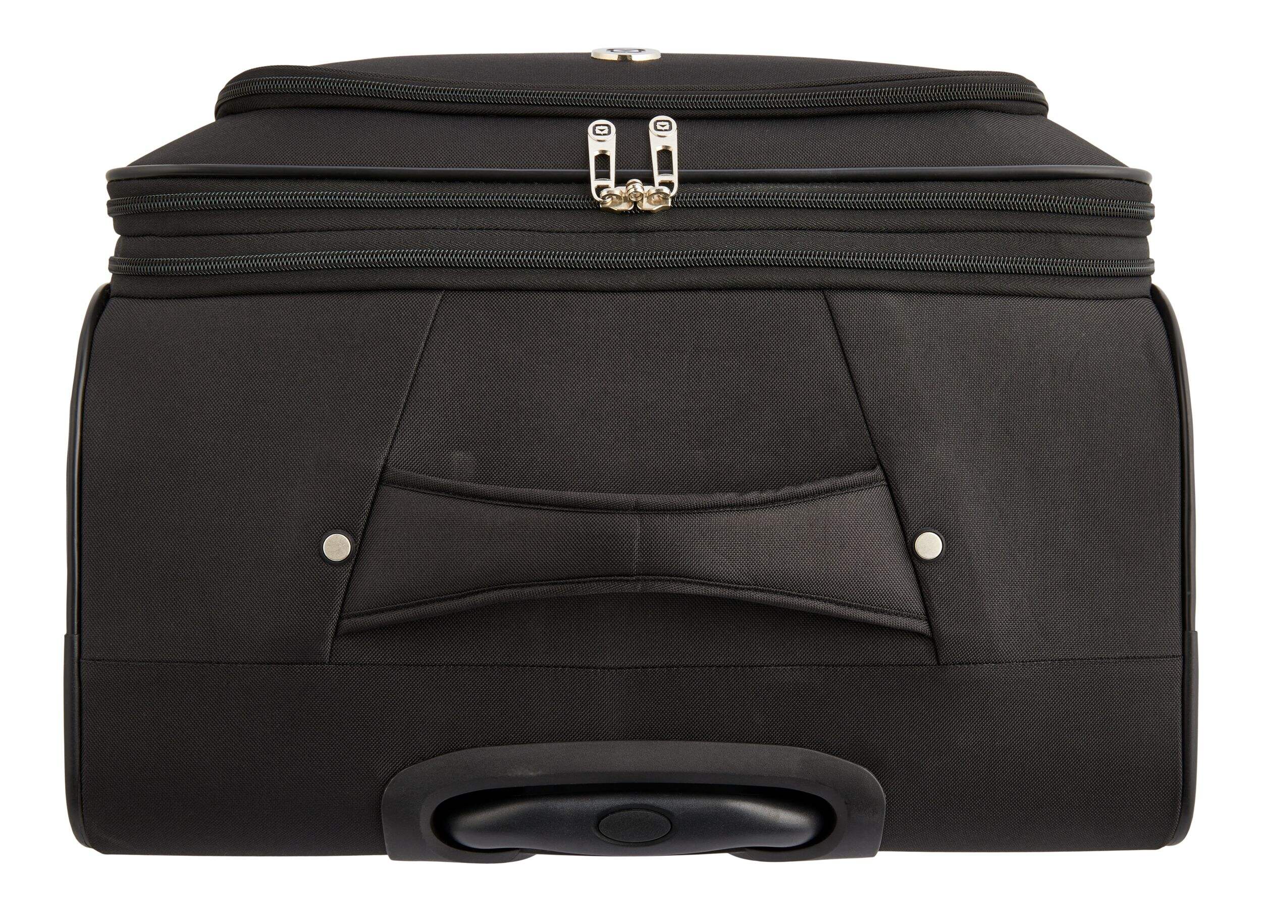 Valise souple à roulettes pivotantes de grande taille Outbound, noire ...