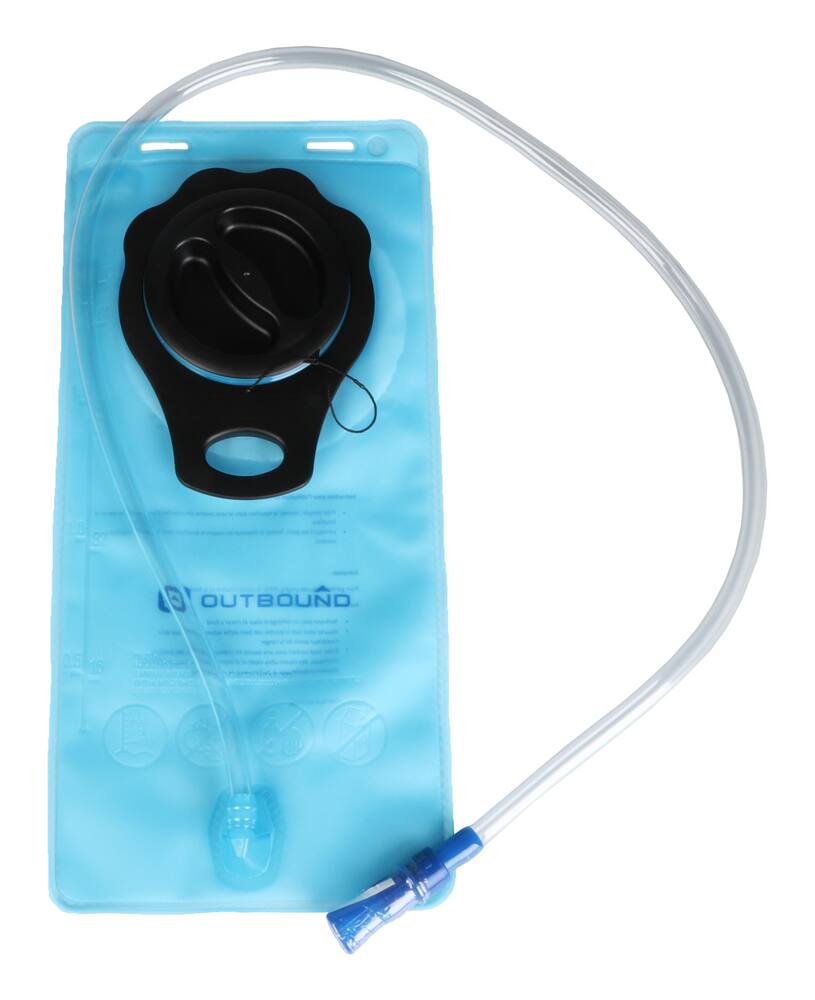 Outbound 2-L Replacement Water Bladder with Drinking Tube & Valve For ... Outbound 2-L Replacement Water Bladder with Drinking Tube & Valve For ...