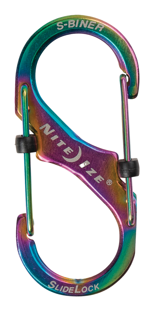 Nite Ize S-Biner SlideLock #2 Stainless Steel Wiregate S-Carabiner Clip ...