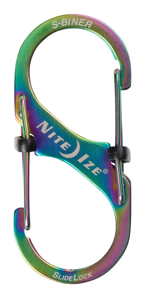 Nite Ize S-Biner SlideLock #3 Stainless Steel Wiregate S-Carabiner Clip ...