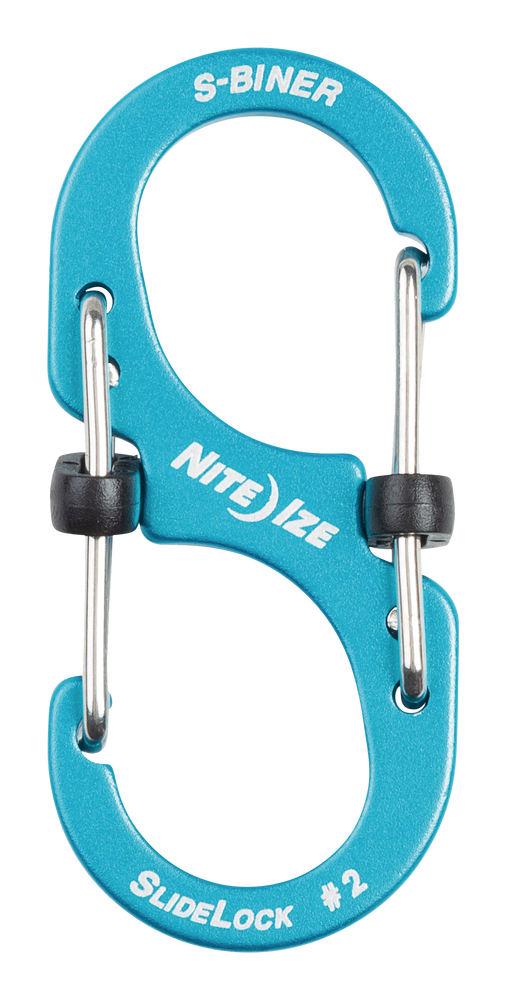 Nite Ize S-Biner SlideLock #2 Aluminium Wiregate S-Carabiner Clip ...