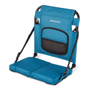 Woods Expedition Portable Folding Canoe Seat Pad Cushion w/ Adjustable Backrest & Lumbar Support ...