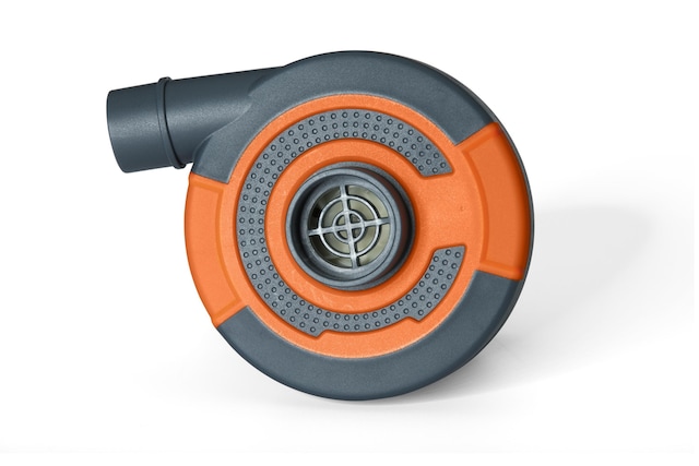 Outbound Rechargable Battery Powered Portable Air Pump w/ Valve Nozzles ...