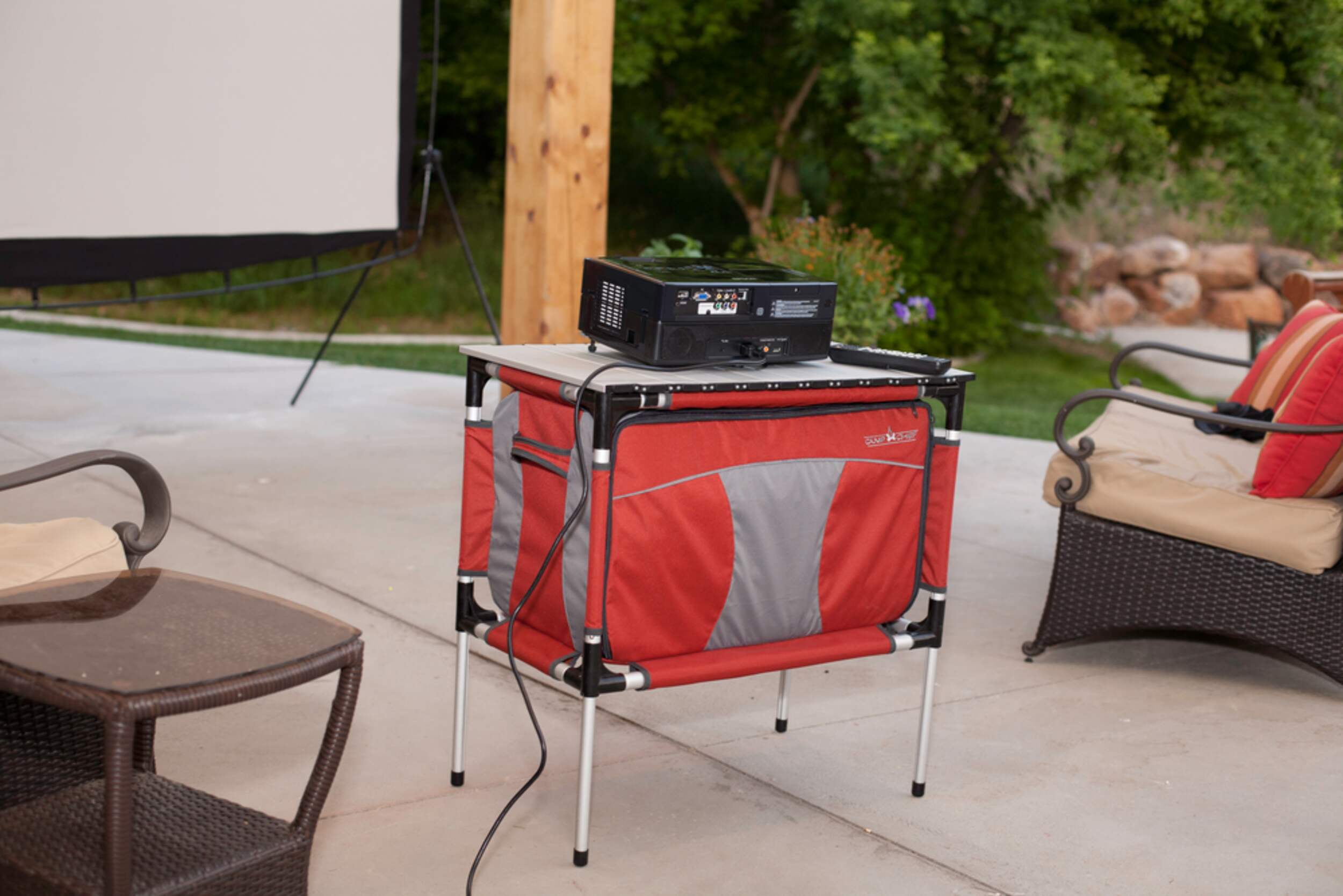 Camp Chef Mountain Series Sherpa Portable Camping Cook Table w/ 4 ...