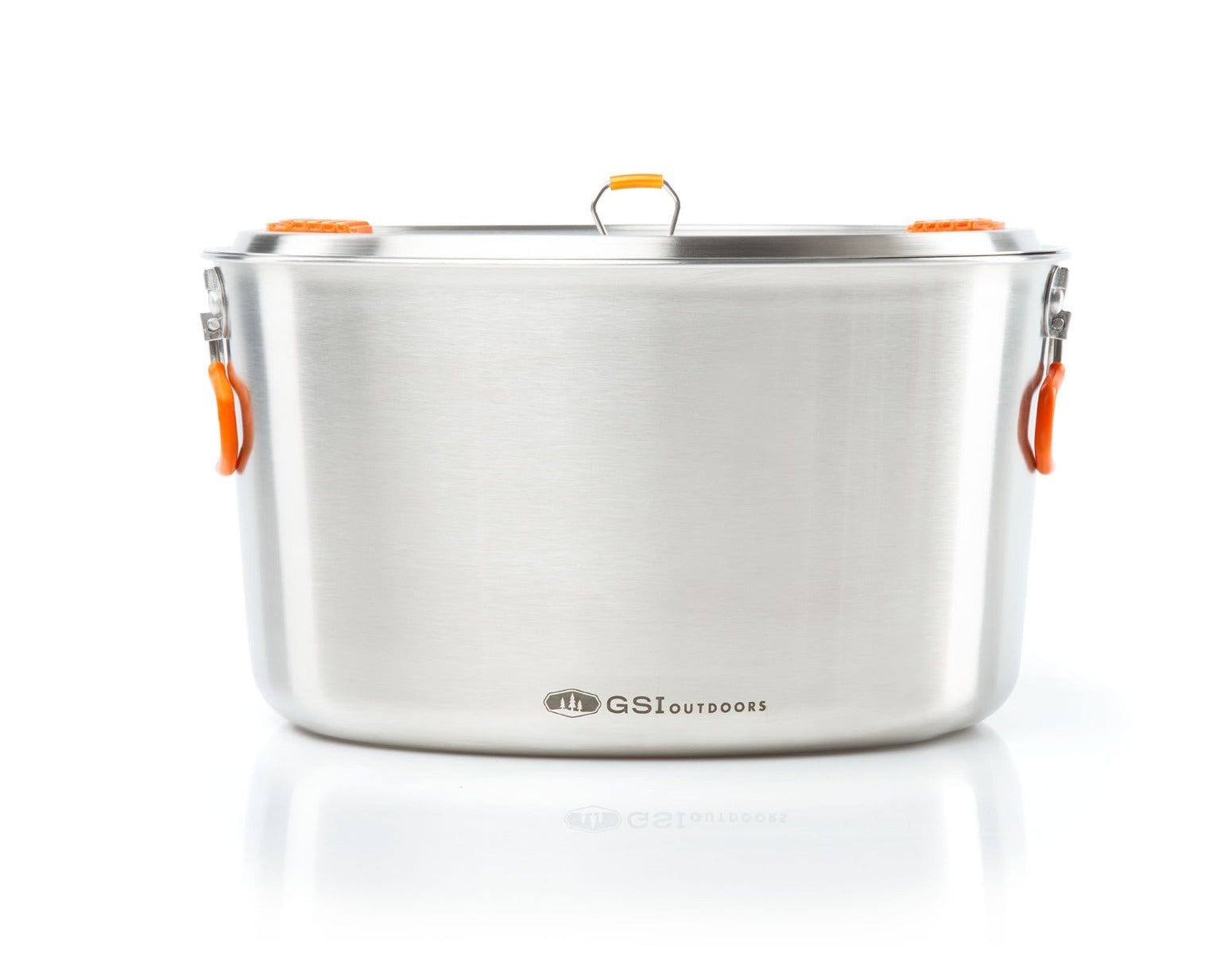 GSI Outdoors Glacier Stainless Steel Base Camper with Strainer Lid ...