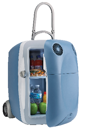 Mobicool Thermoelectric Power Wheeled Cooler/Warmer, with Handle, 45-L ...