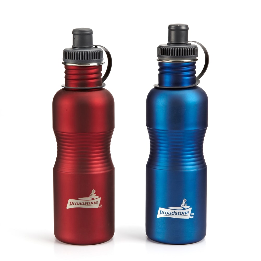 Broadstone Stainless Steel Contour Water Bottle, 750 mL | Canadian Tire