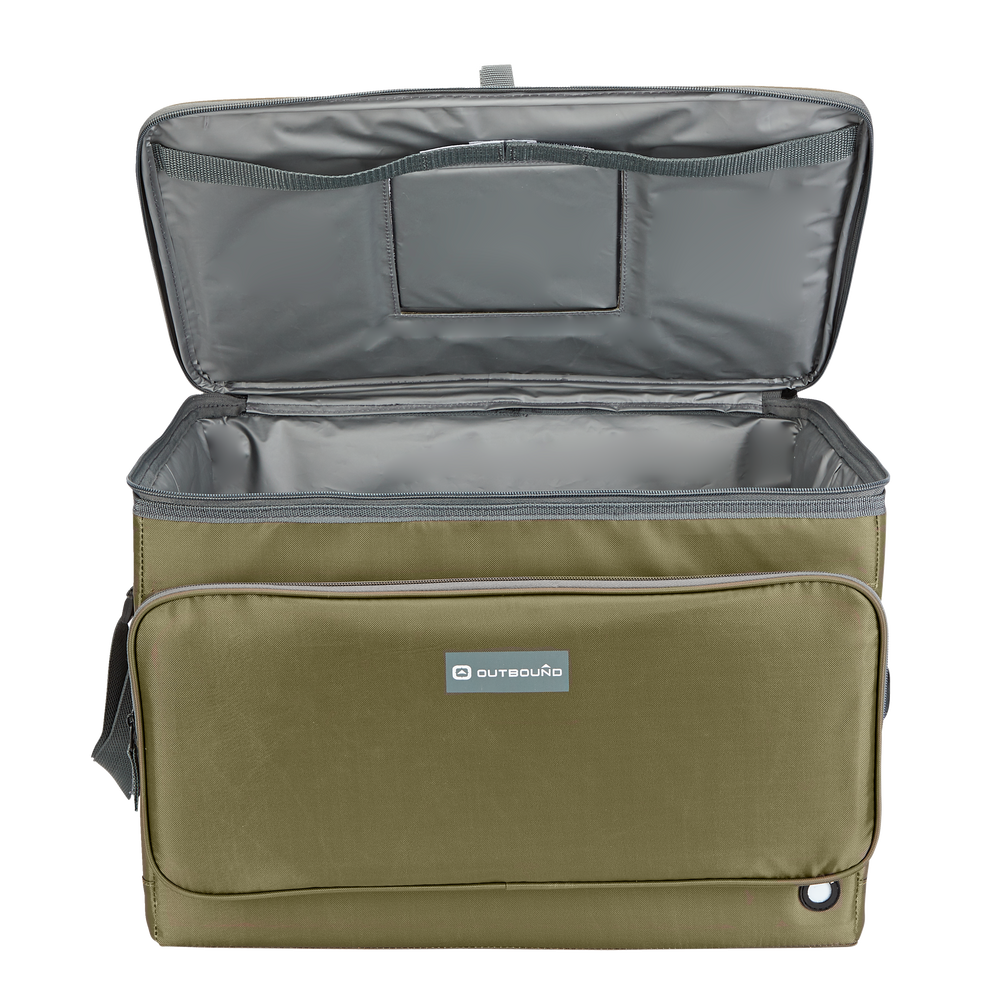 Outbound Large Collapsible Soft Cooler, 48 Can Capacity, 48-L, Olive ...
