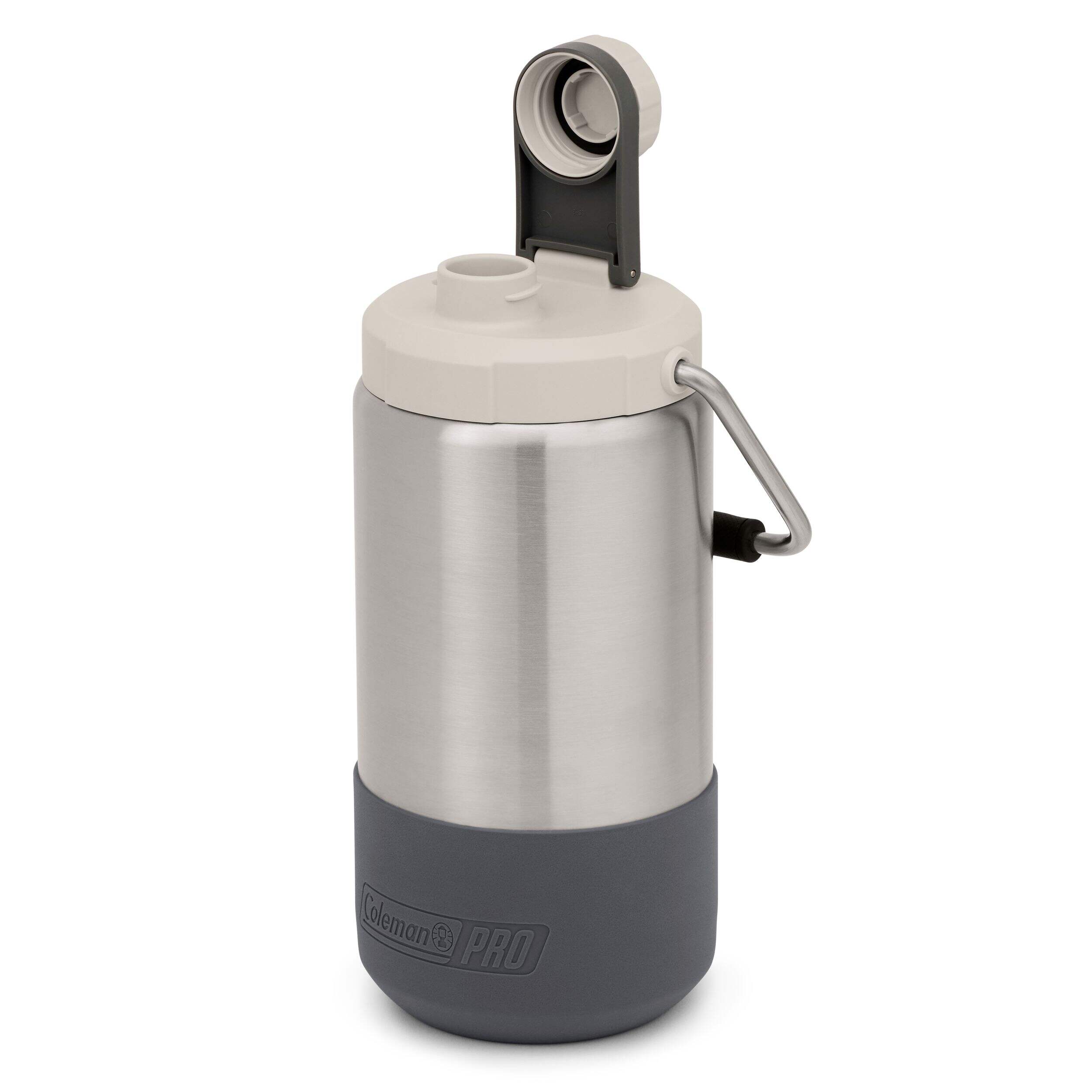 Coleman Pro Stainless Steel Beverage Jug with Handle, 1/2 Gallon ...