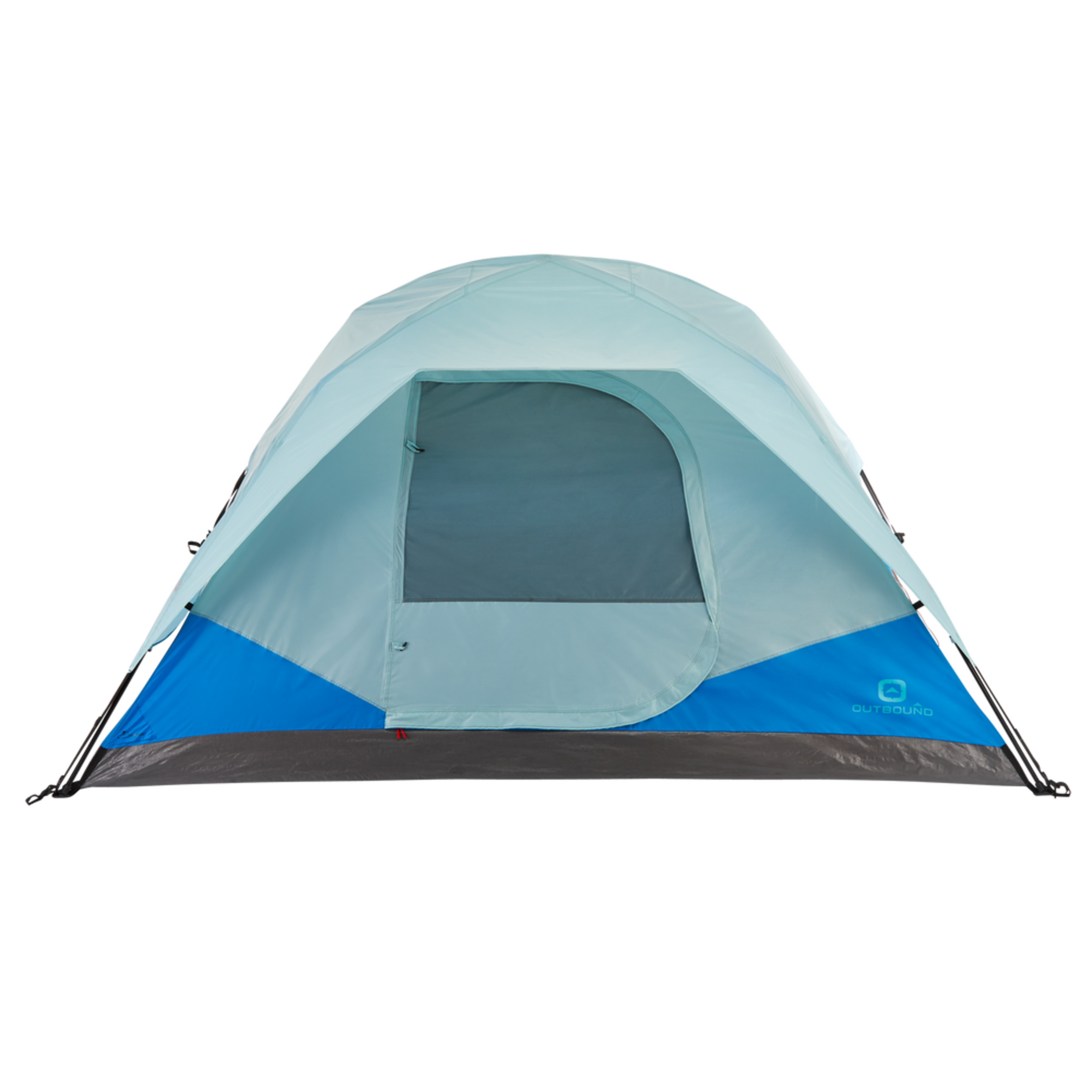 Outbound QuickCamp 3-Season, 5-Person Instant Camping Dome Tent w/ Rain Fly & Carry Bag ...