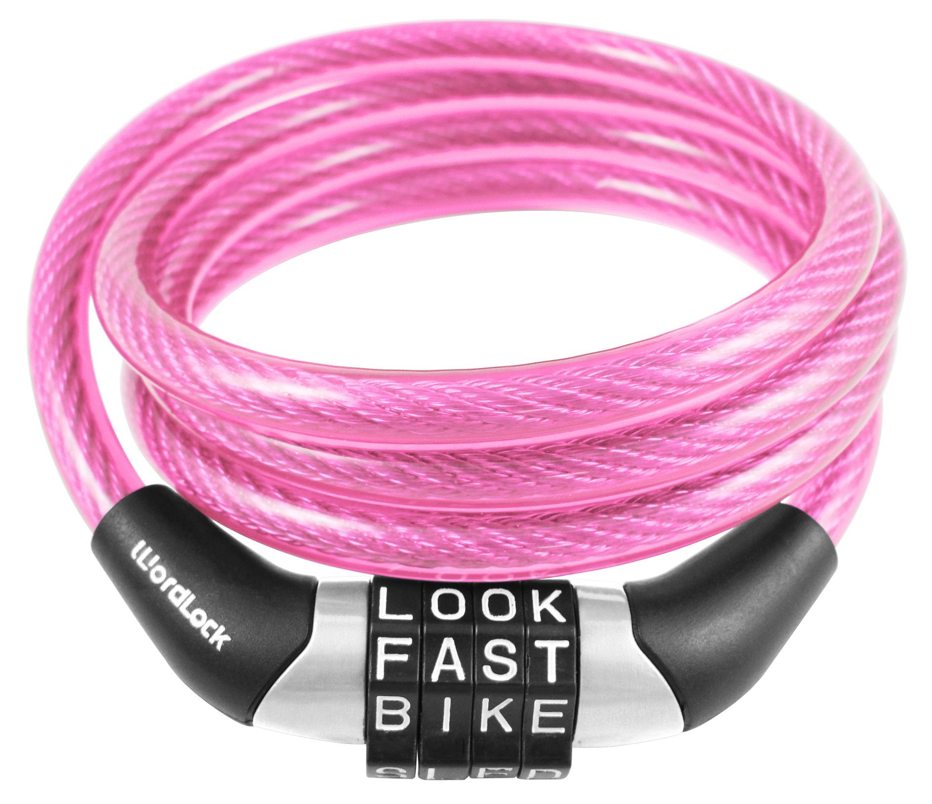 WordLock 4-Dial Combo Bike Lock, Assorted, 8-mm x 4-ft | Canadian Tire