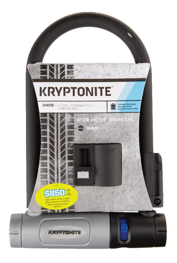 Kryptonite Oversized Bike U-Lock, 8-in | Canadian Tire