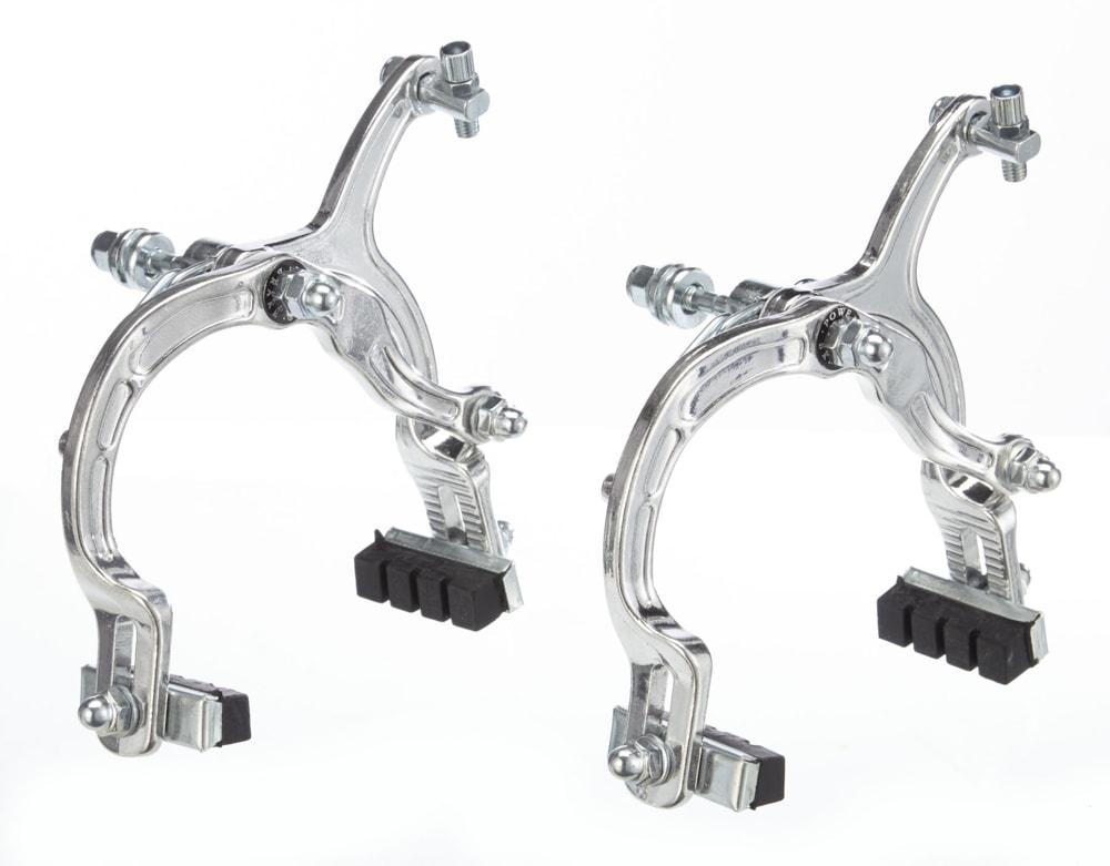 Supercycle Long Alloy Bike Brake Caliper w/Brake Pads, 35-mm, 51-mm ...