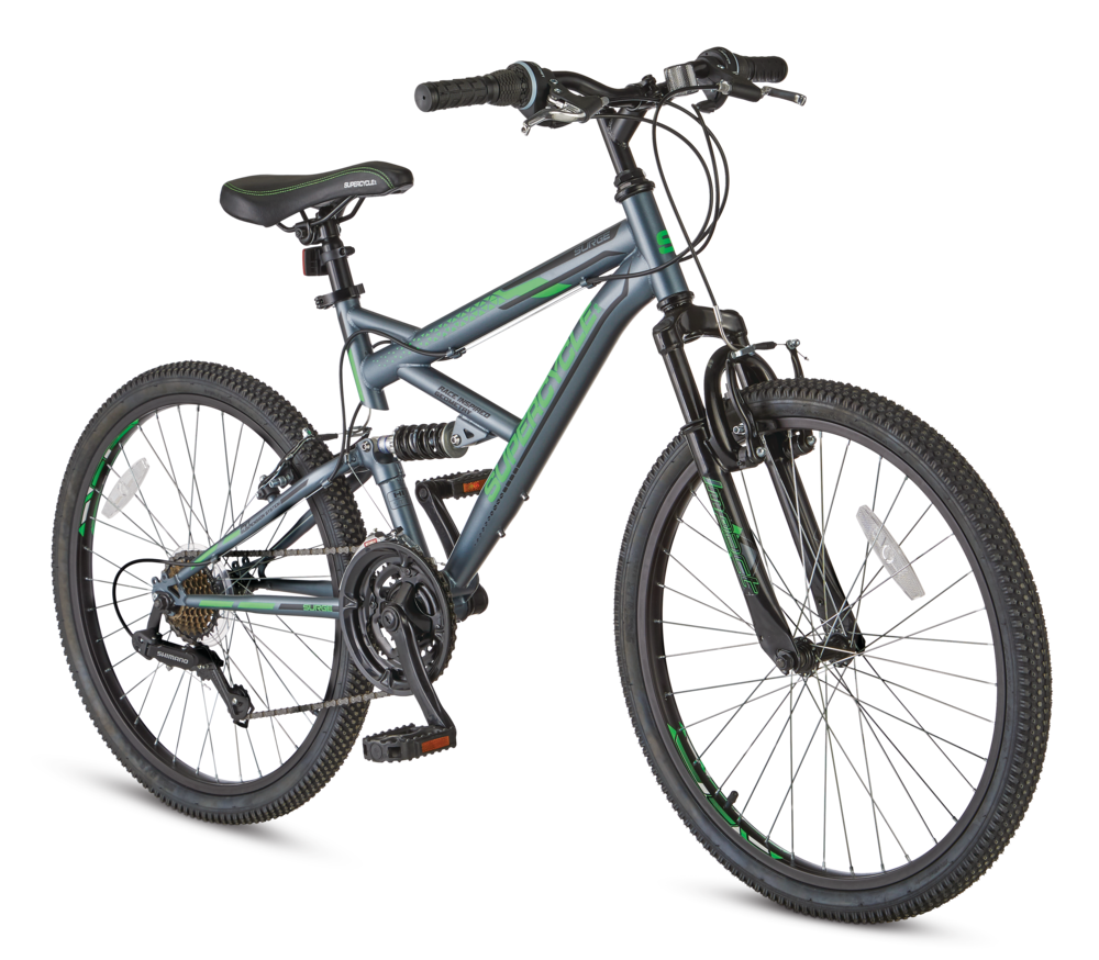 Supercycle Surge Dual Suspension Mountain Bike, 24-in | Canadian Tire