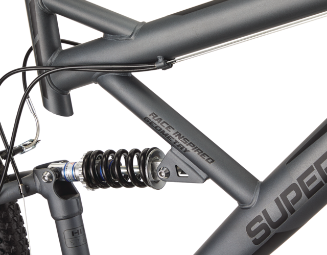 Vélo de montagne Supercycle Outlook, double suspension, 29 po, gris/noir | Canadian Tire