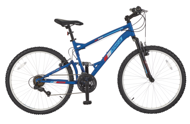 Stratus Richter DS Mountain Bike, 17-in Frame, 26-in, Blue | Canadian Tire