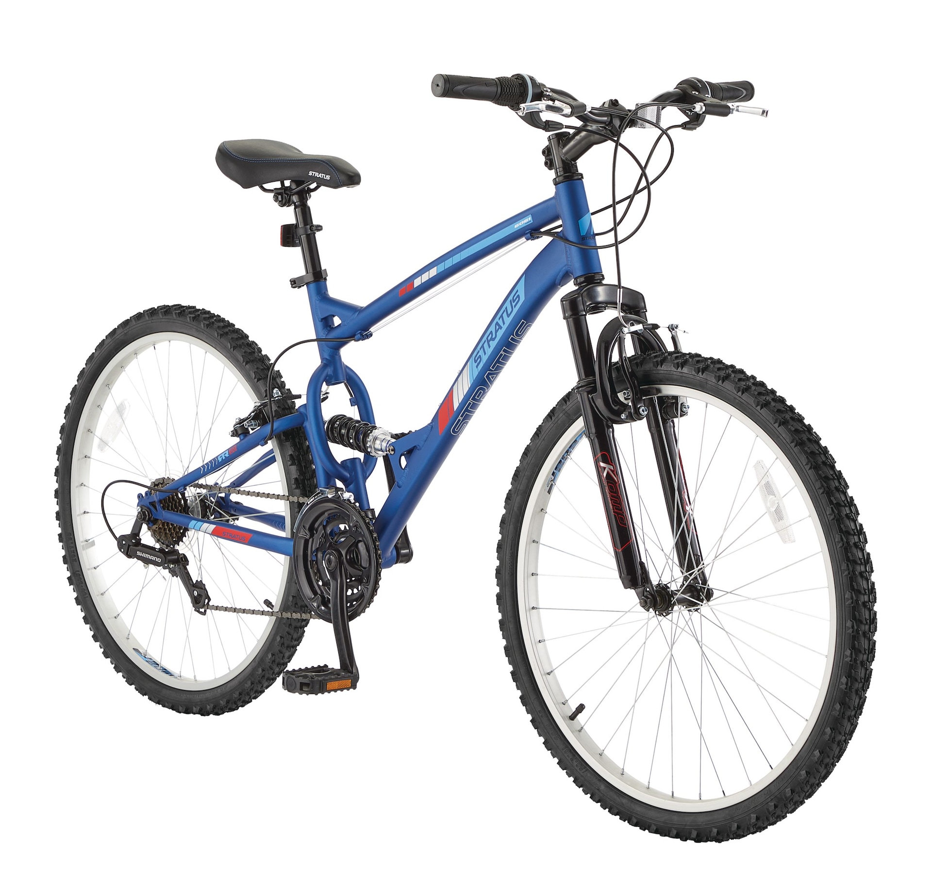 Stratus Richter DS Mountain Bike, 17-in Frame, 26-in, Blue | Canadian Tire
