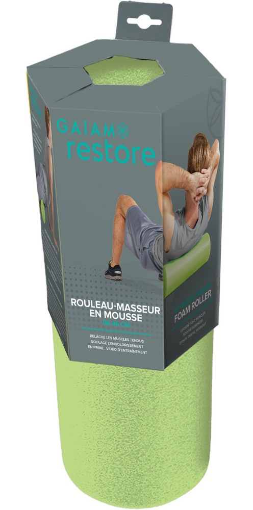Gaiam Restore High Density Foam Roller 18 In Canadian Tire