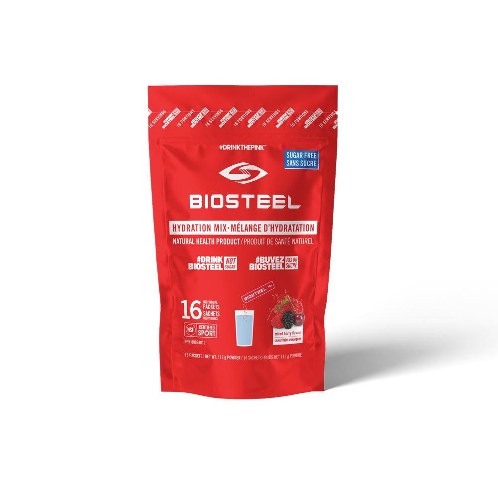 BioSteel Sports Hydration Mix, Mixed Berry, 16-pk | Canadian Tire