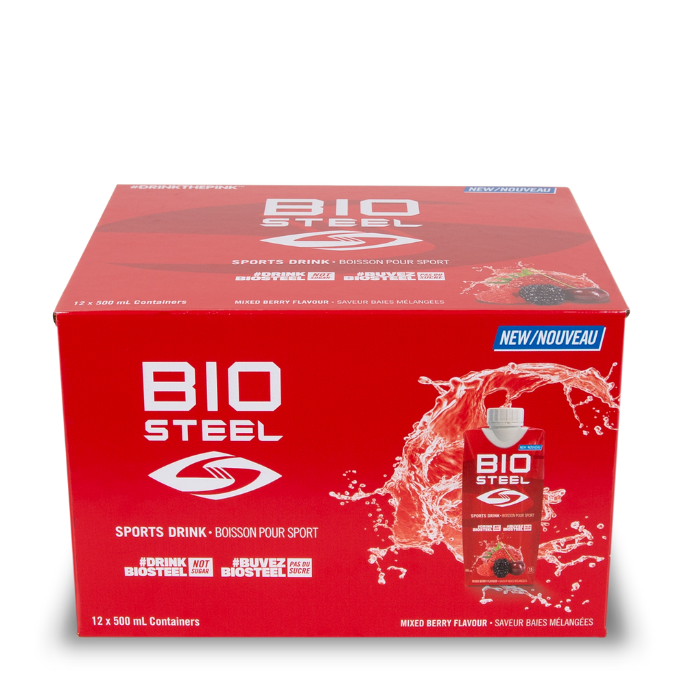 BioSteel Sports Mixed Berry Drink, 12-pk | Canadian Tire