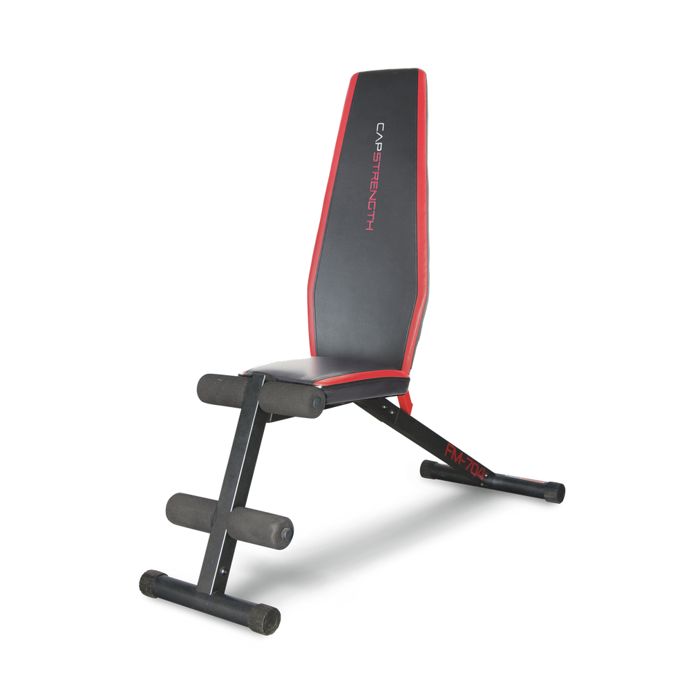 Cap Barbell Strength FID Adjustable Utility Weight Bench for Full Body ...