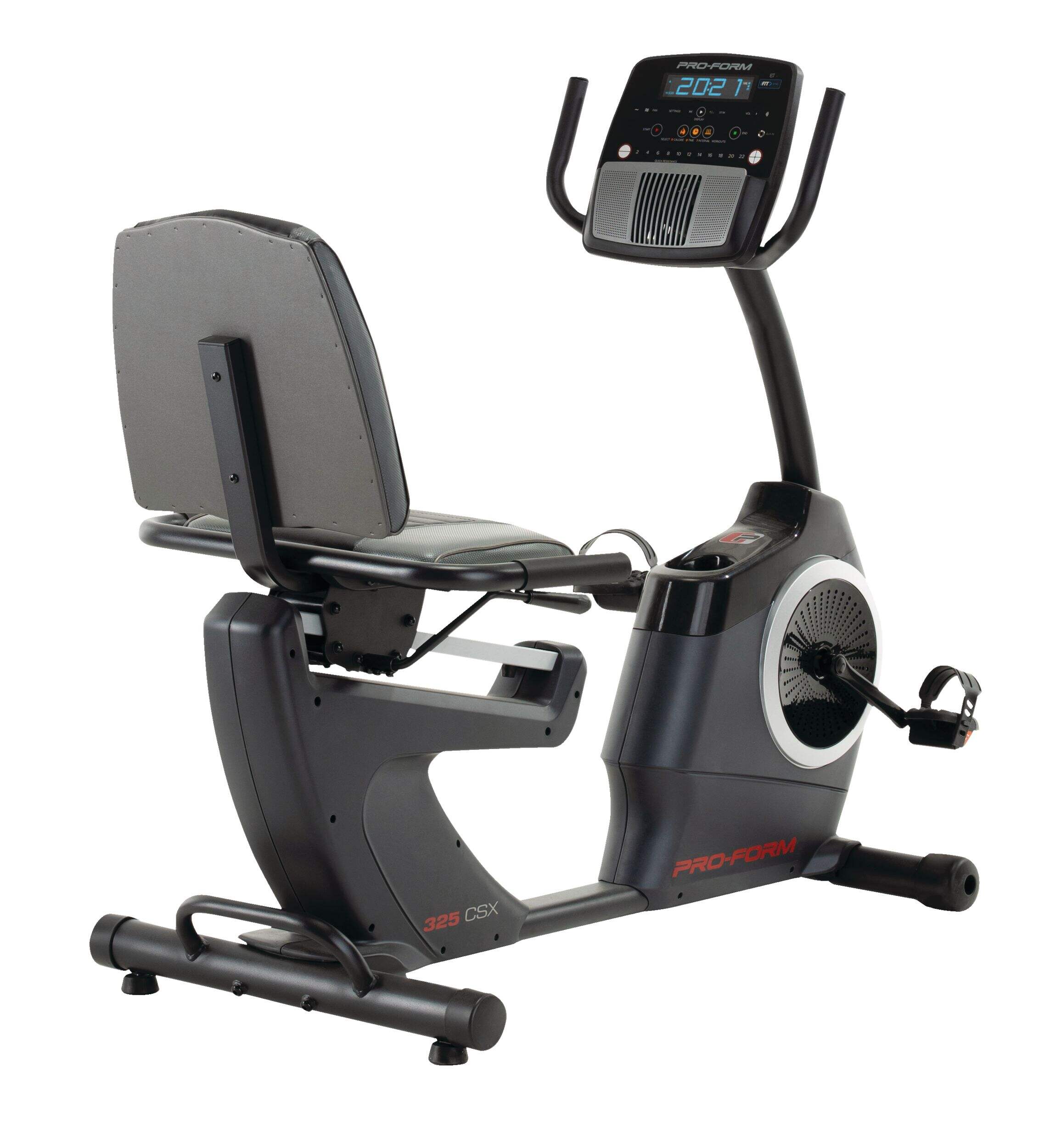 ProForm 325 CSX Recumbent Indoor Cycling Stationary/Exercise Bike ...