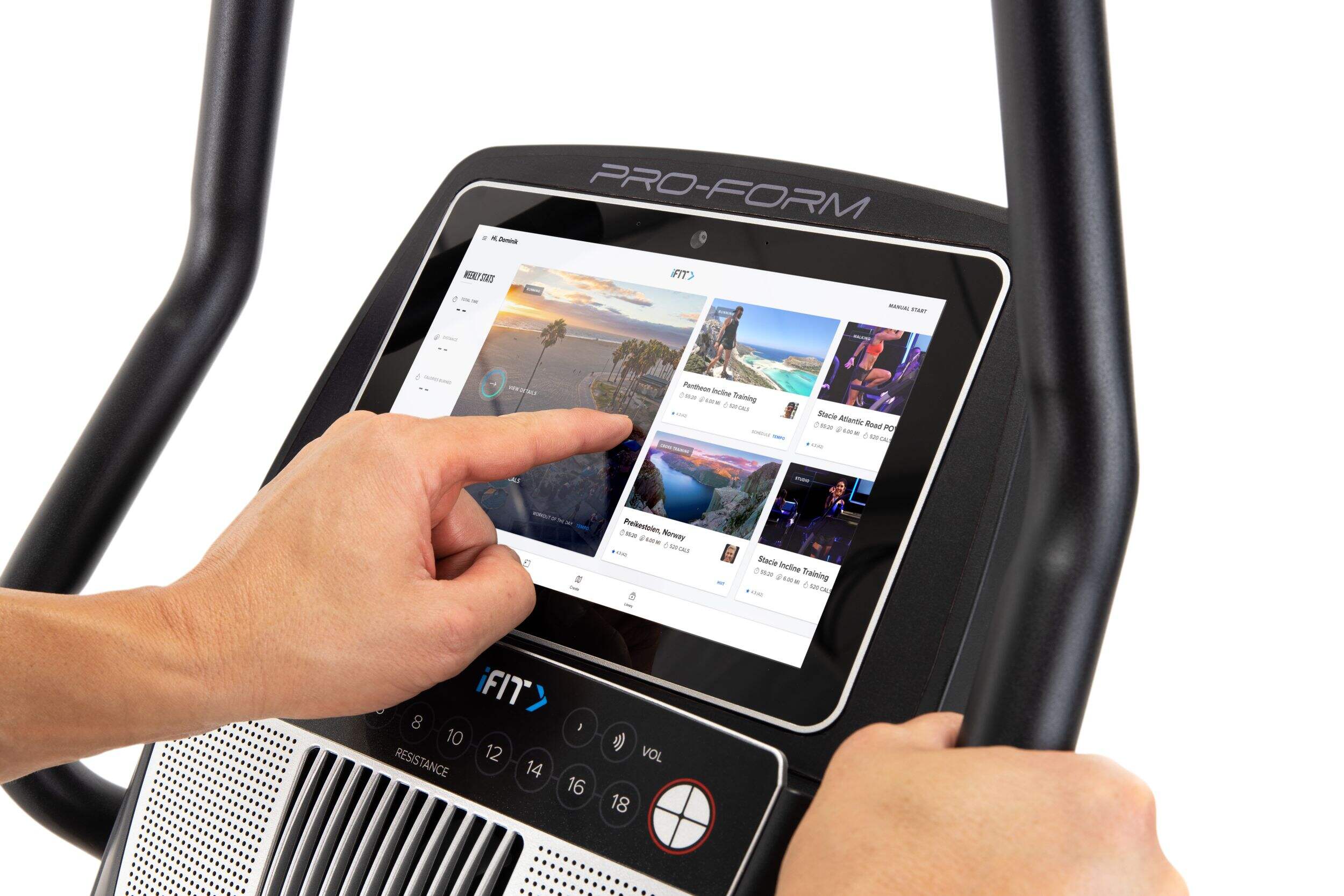 ProForm Pro C10U Indoor Cycling Stationary/Exercise Bike - iFit Enabled | Canadian Tire