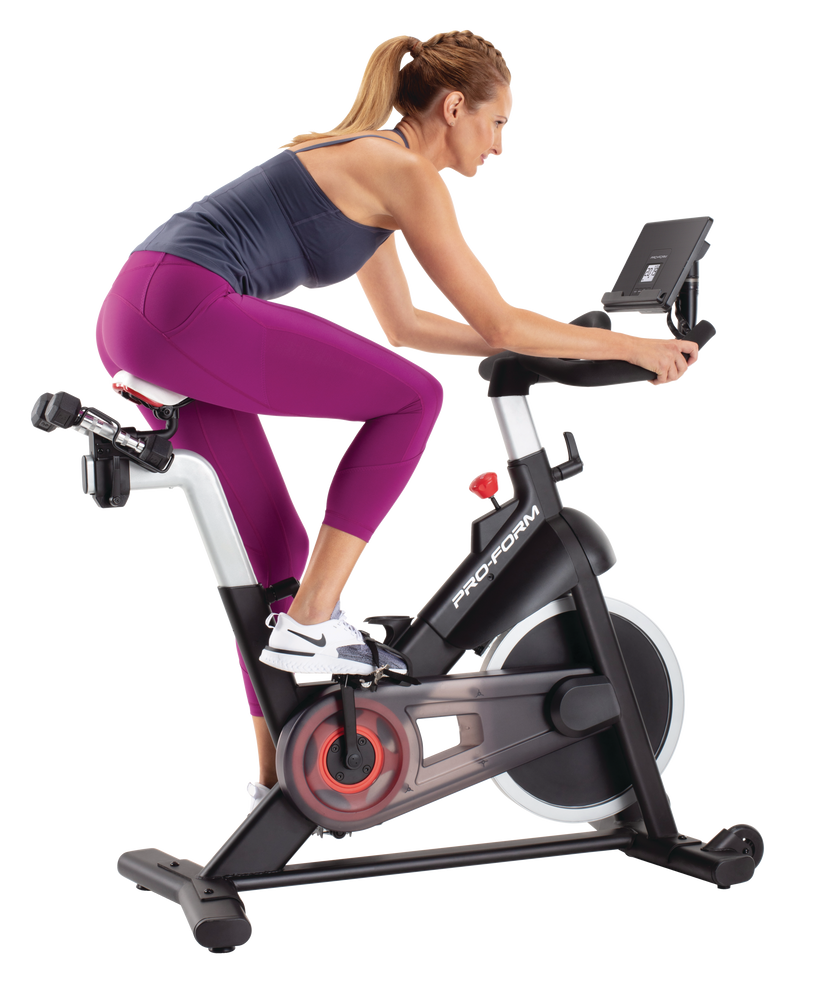 ProForm Carbon CX Indoor Cycling Stationary/Exercise/Spin Bike - iFit ...