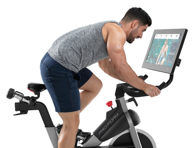 ProForm Studio Pro C22 Indoor Cycling Stationary/Exercise/Spin Bike ...