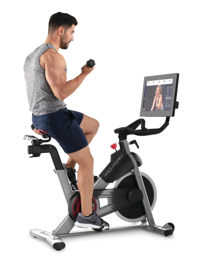 ProForm Studio Pro C22 Indoor Cycling Stationary/Exercise/Spin Bike ...