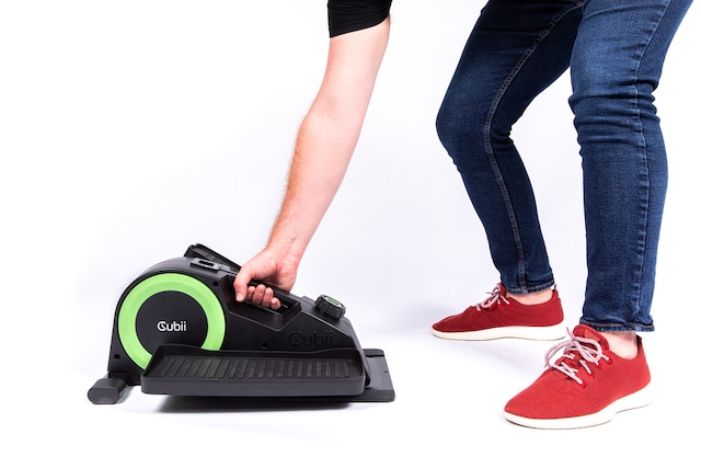 Cubii JR 2 Compact Under-Desk Seated Elliptical with LCD Screen ...