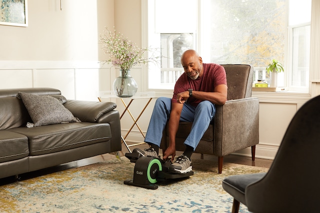 Cubii JR 2 Compact Under-Desk Seated Elliptical with LCD Screen ...