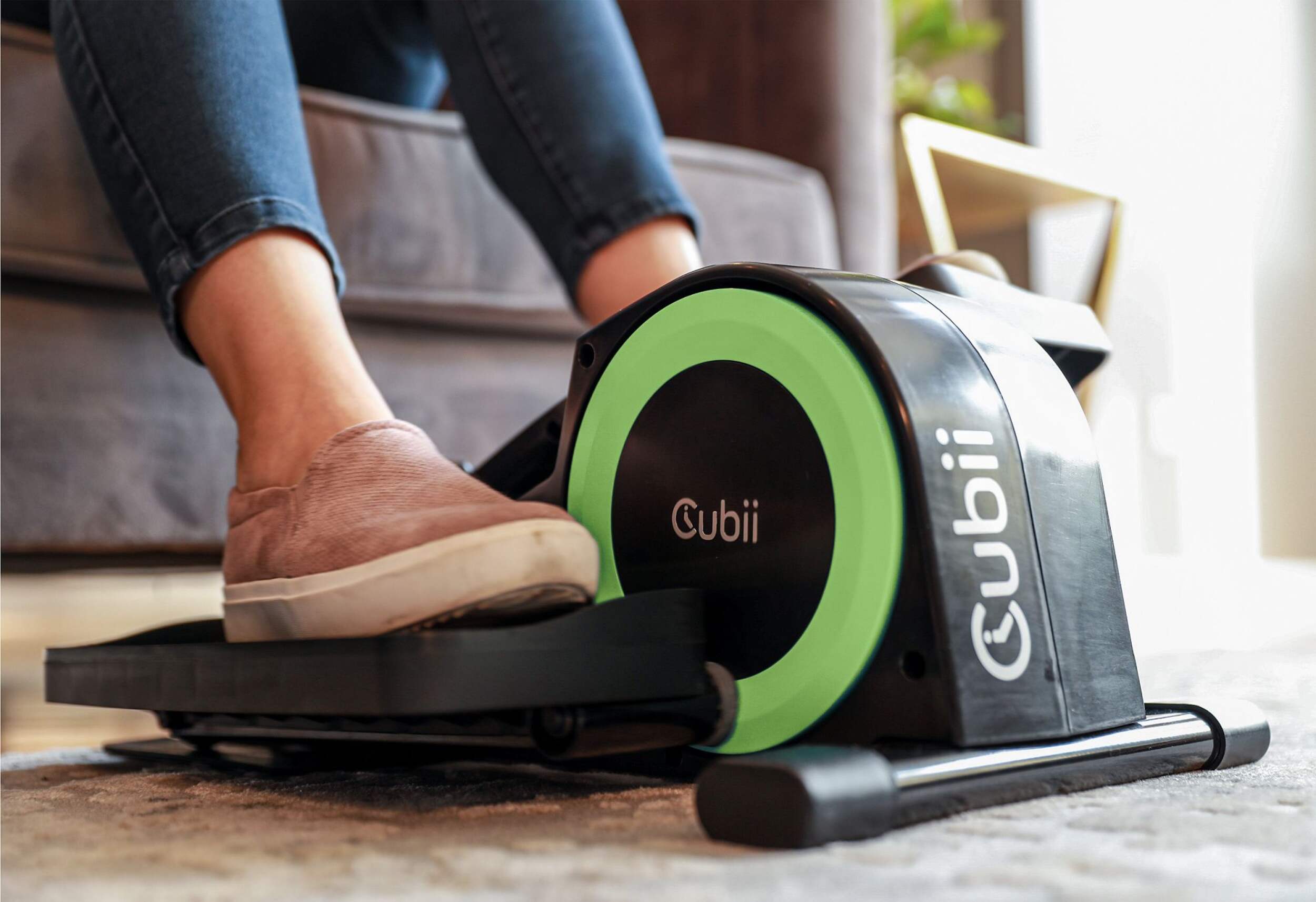 Cubii JR 2 Compact Under-Desk Seated Elliptical with LCD Screen ...