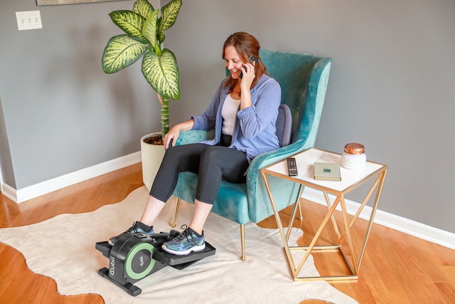 Cubii JR 2 Compact Under-Desk Seated Elliptical with LCD Screen ...