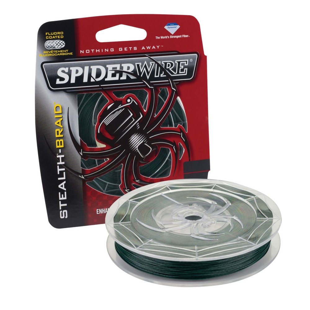 Ligne tressée Spiderwire Stealth, vert, 300 verges | Canadian Tire