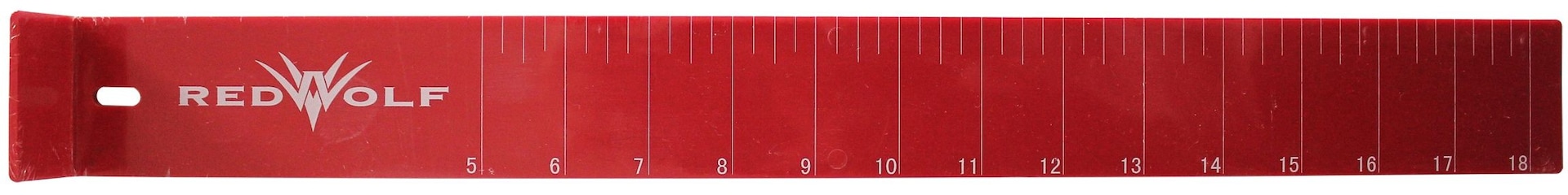 Red Wolf Plastic Ruler, 18-in | Canadian Tire