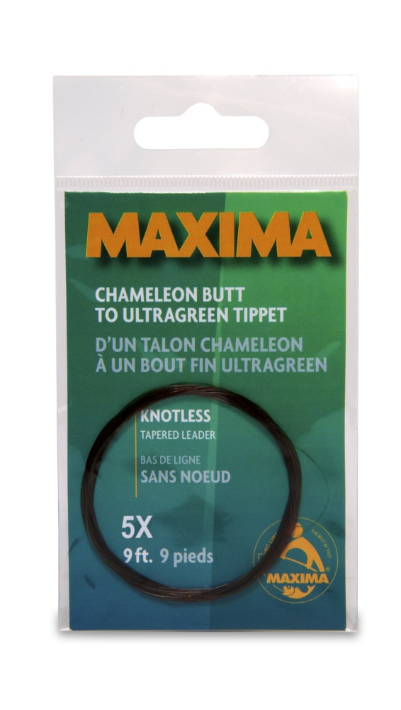 Maxima Fly Fishing Tapered Leader, 9-ft | Canadian Tire