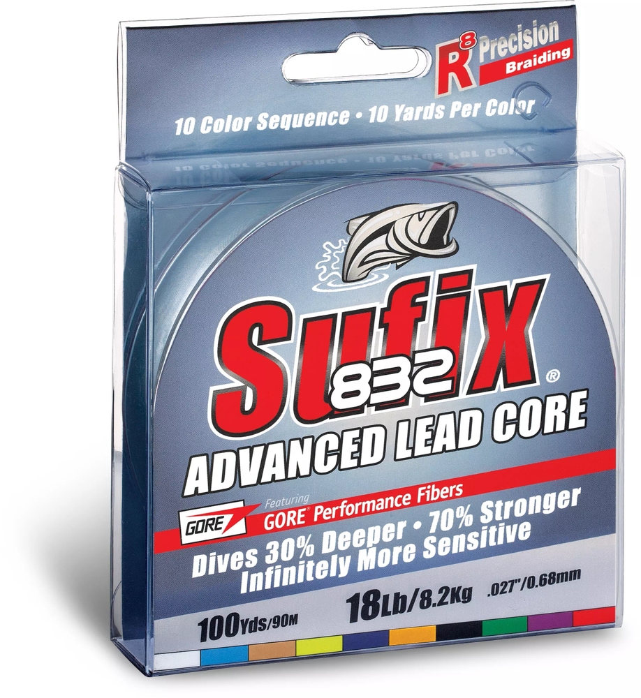 Sufix® 832 Advanced Lead Core Fishing Line, 100 yard | Canadian Tire
