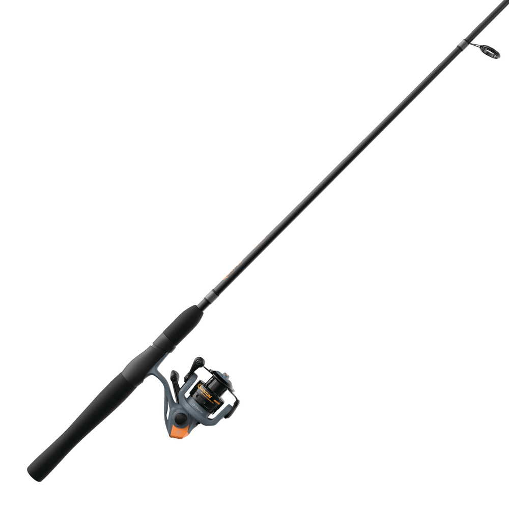 Quantum Iron Fire Spinning Fishing Rod and Reel Combo, Anti-Reverse ...