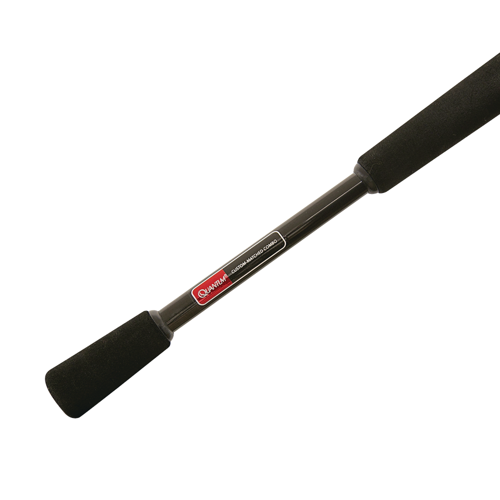 Quantum Optix Spinning Fishing Rod and Reel Combo, Anti-Reverse, Medium ...