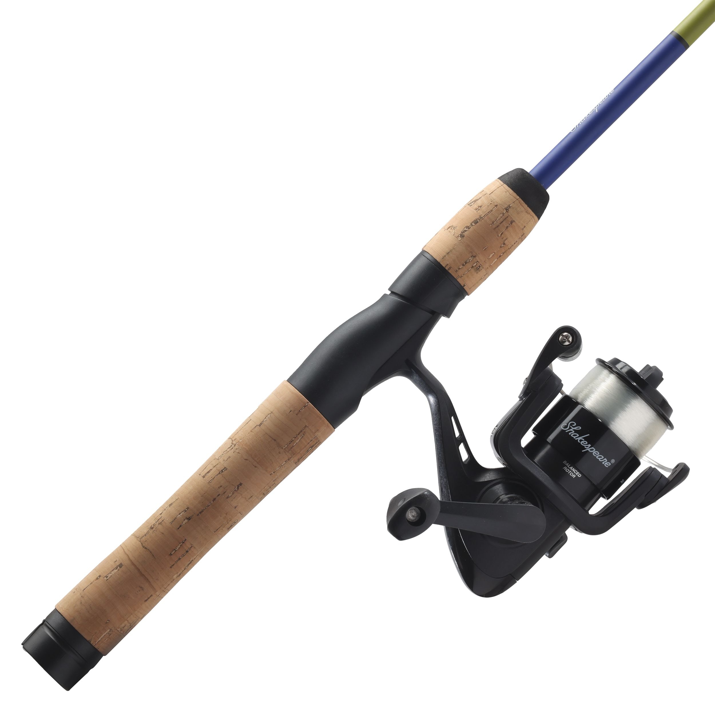Shakespeare Catch More Fish Trout Spinning Fishing Rod and Pre-Spooled ...