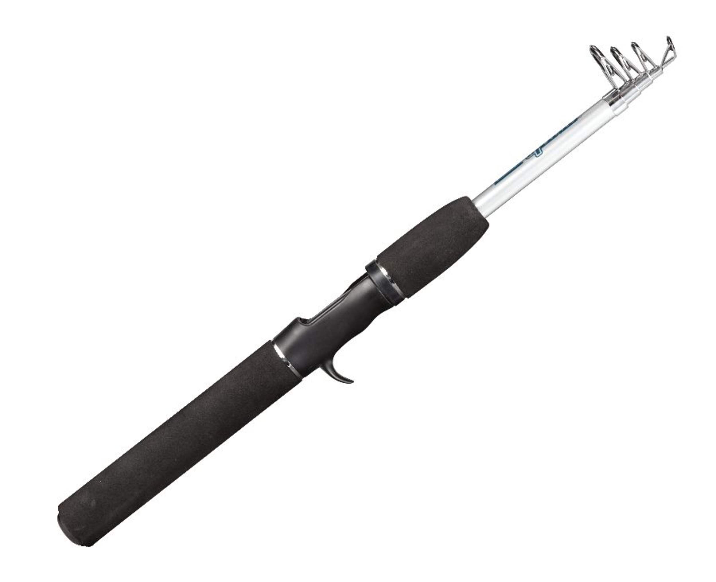 Zebco Advanced Telescopic Spinning Fishing Rods, Anti-Reverse, Medium ...