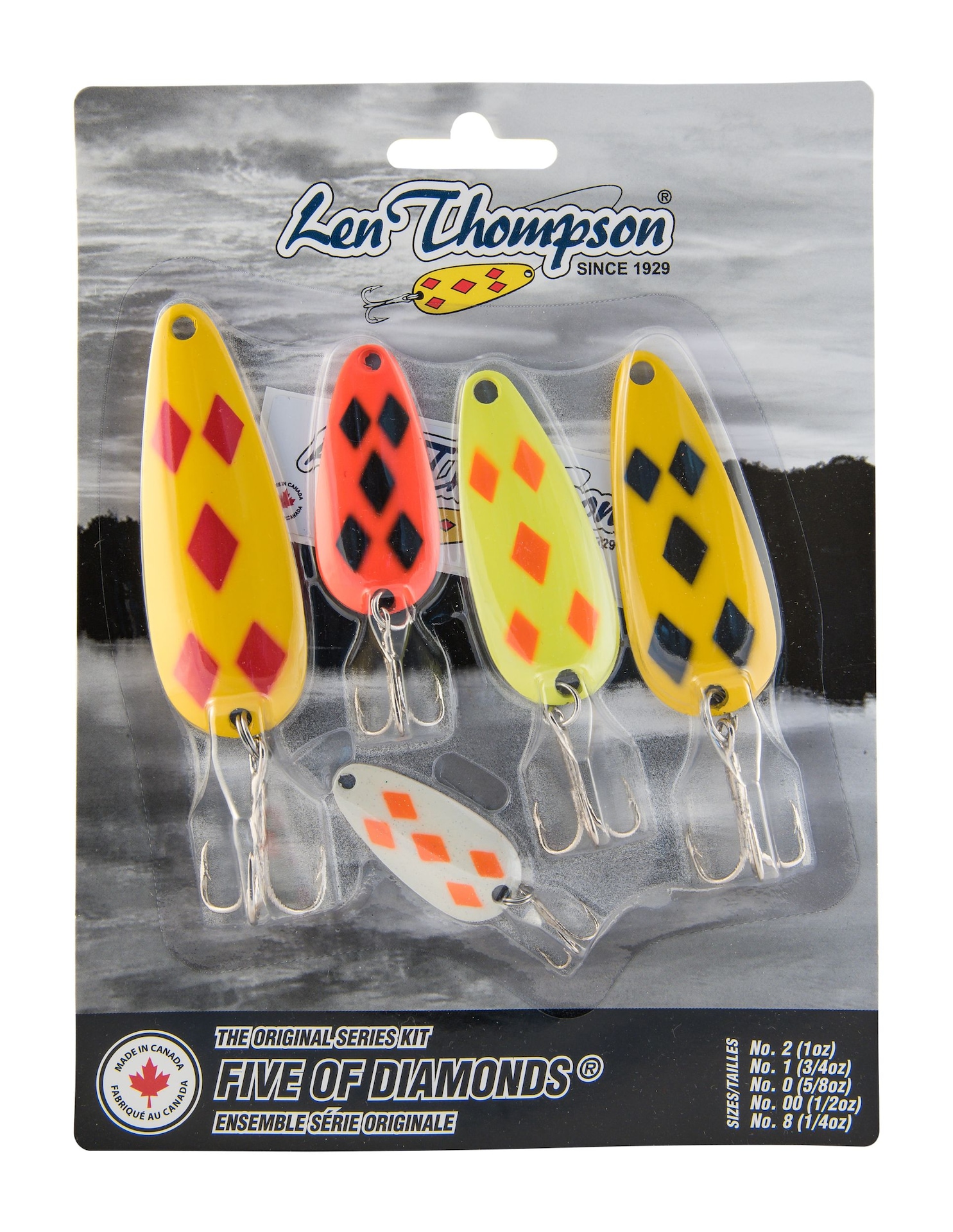 Len Thompson Original Series® 5 of Diamonds® Fishing Lure Assortment ...