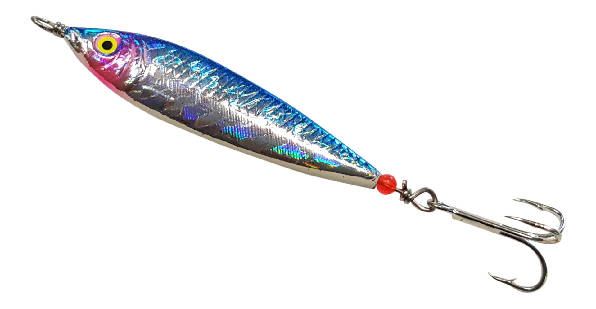 Buzz Bomb Spinnow Triple Sonic Lure, Blue Holographic, 0.66-oz ...