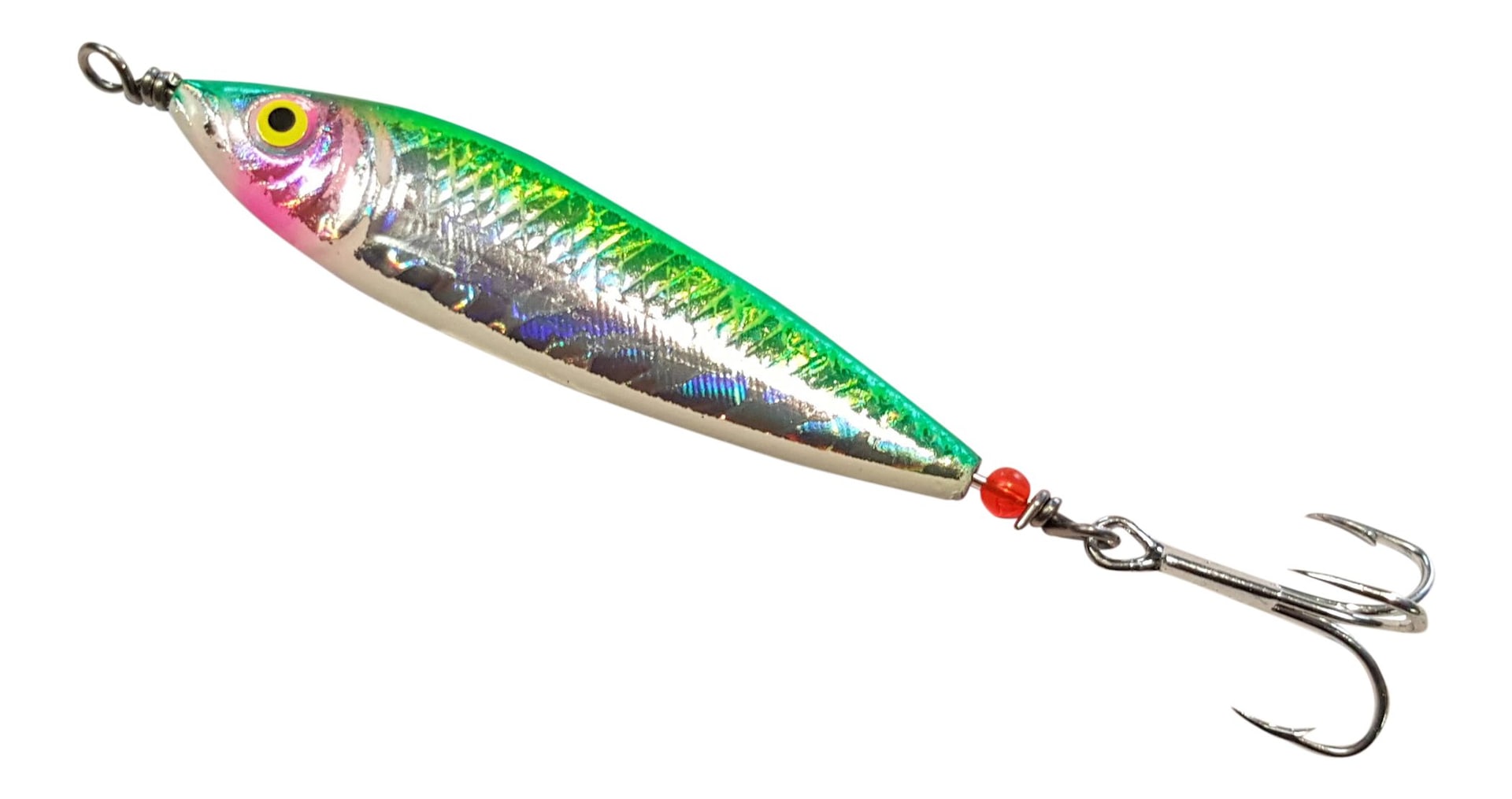 Buzz Bomb Spinnow Triple Sonic Lure, Green Holographic, 0.66-oz ...