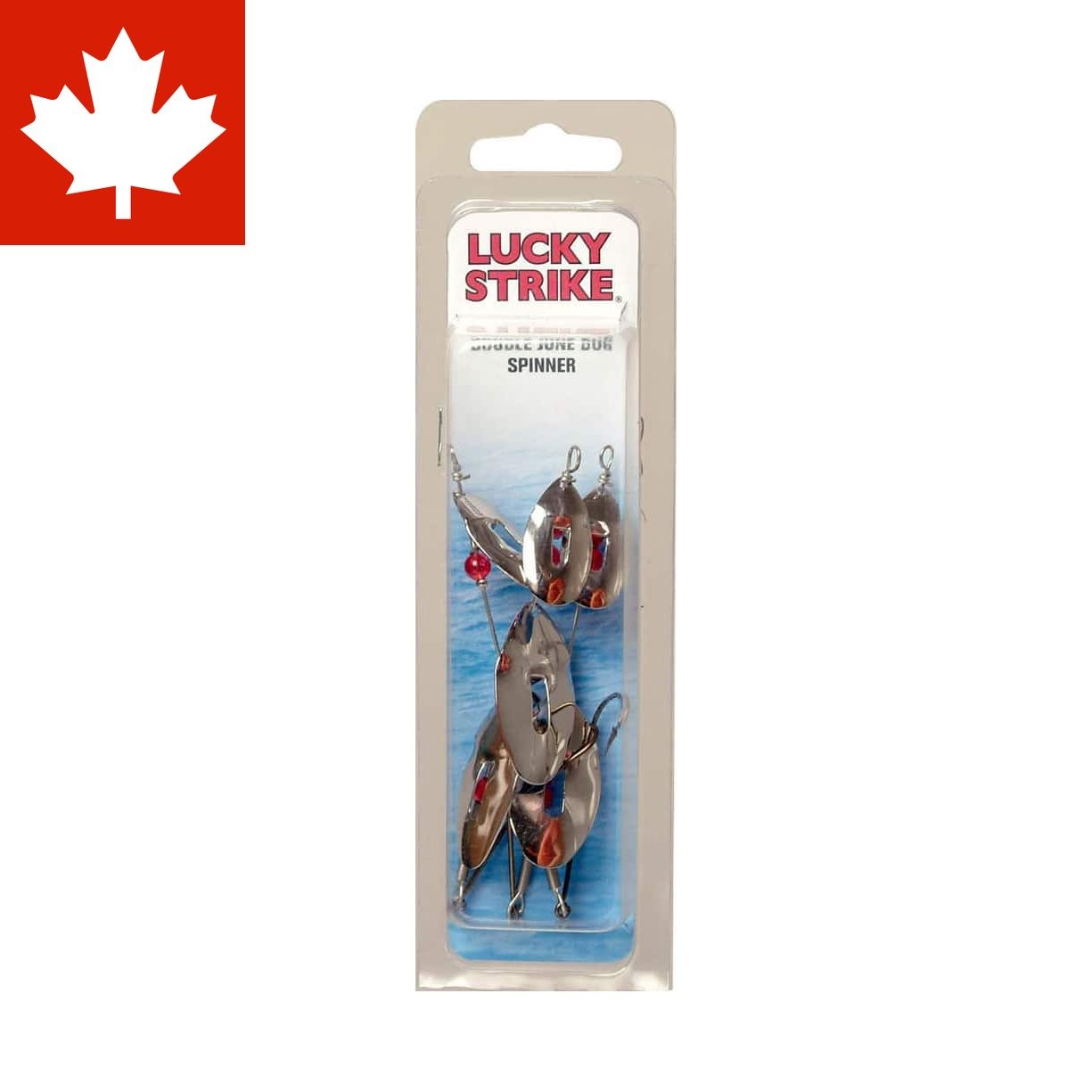 Lucky Strike Double June Bug Spinner Lure, 1/4-oz | Canadian Tire