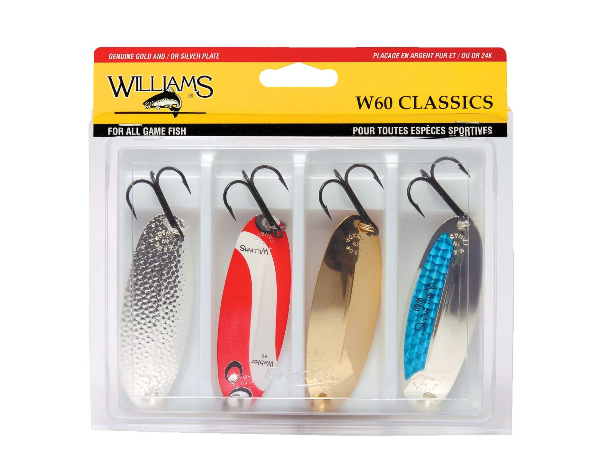 Williams W60 Wabler Lure Kit 4-Pk | Canadian Tire