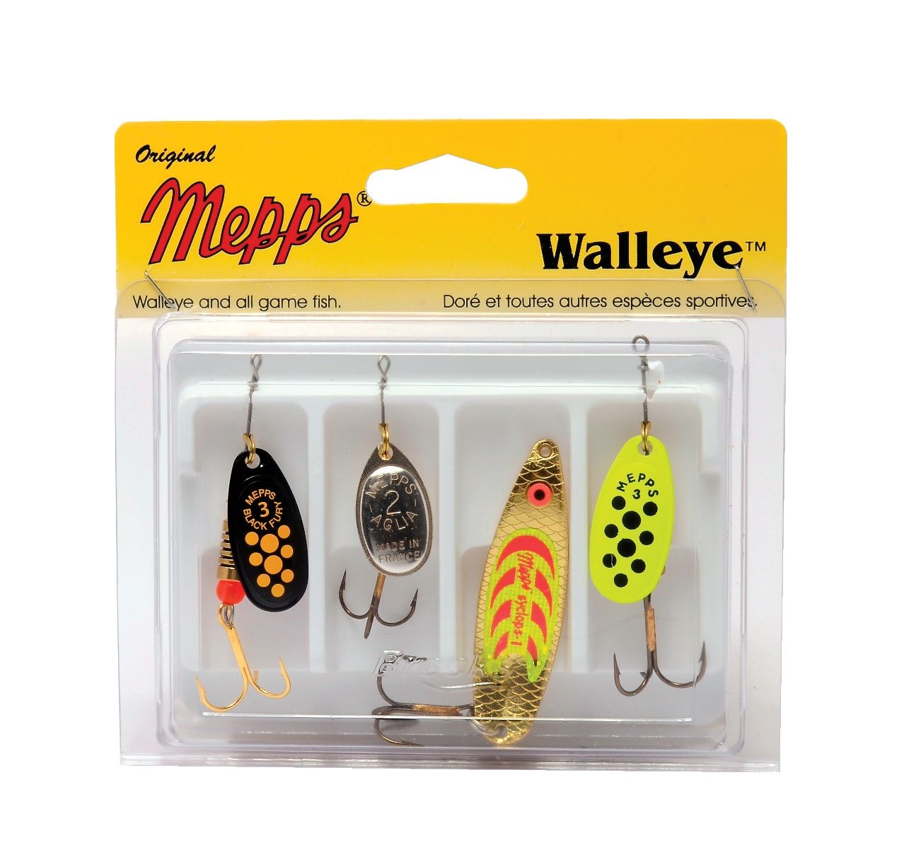Mepps Walleye Lure Kit, 4-pk | Canadian Tire